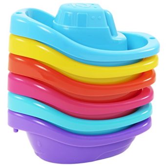 Munchkin Bath Toy, Little Boat Train, 6 Count - Epic Kids Toys