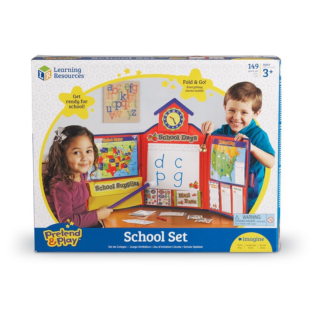 Learning Resources Pretend & Play School Set | Epic Educational Games