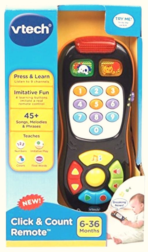 Kids VTech Click and Count Remote Review | Best Music And Sound Toys