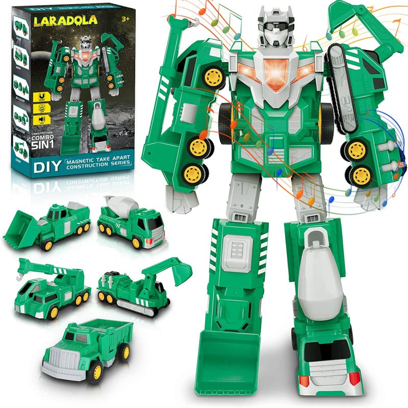 Construction Transform Robot Kids Toy Cars
